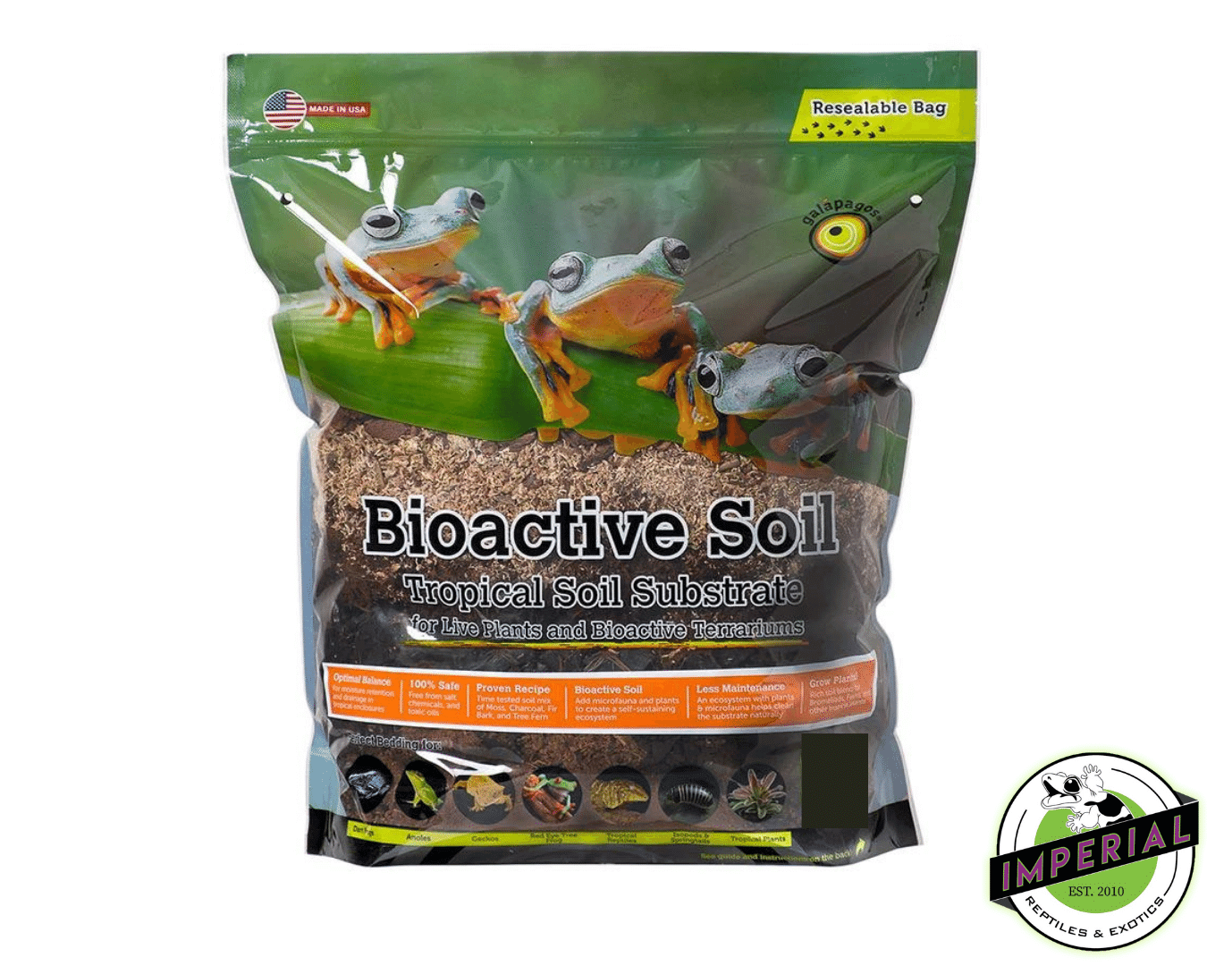Galapagos Bioactive Soil Substrate For Sale - Imperial Reptiles ...