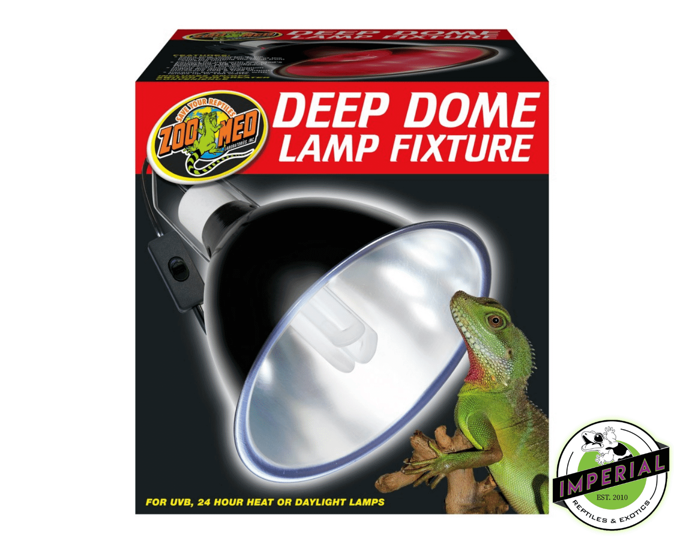 Deep Dome Lamp Fixture For Sale - Imperial Reptiles – IMPERIAL REPTILES ...