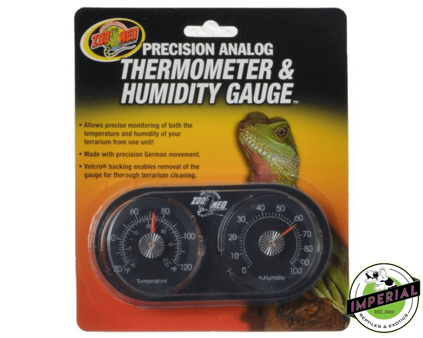 Precision Analog Thermometer & Humidity Gauge For Sale - Imperial ...